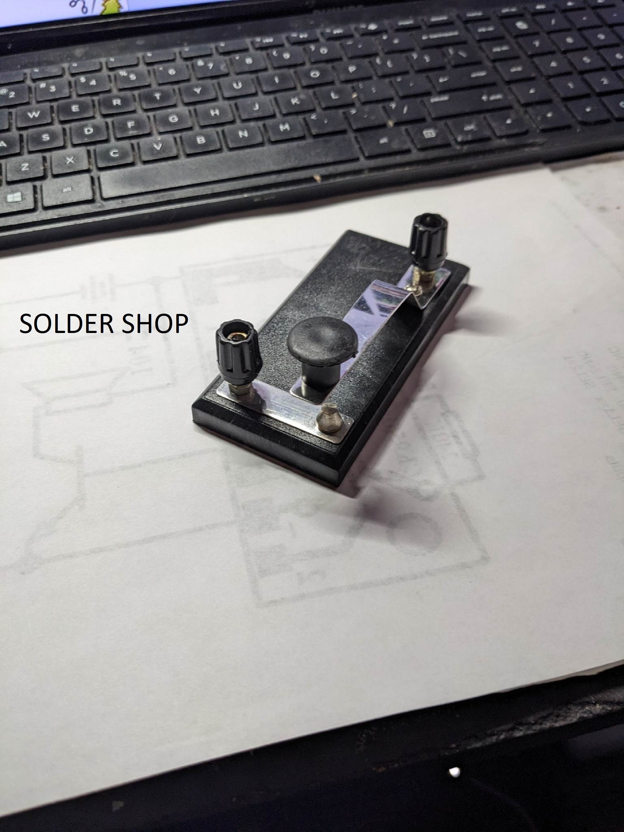 Telegraph Key for Your QRP Transceiver, Pixie S-horse S-forty-9er and ...