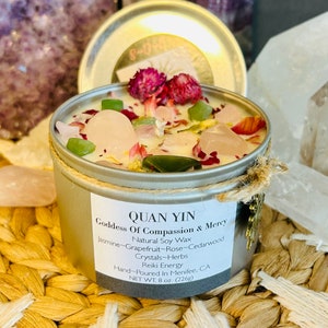 Quan Yin-goddess of Compassion and Mercy-natural Soy Wax Essential Oils ...