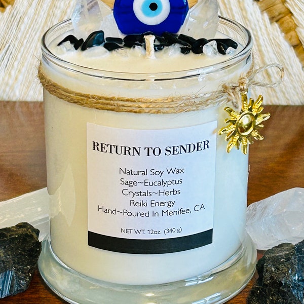 Return to Sender Candle - Etsy