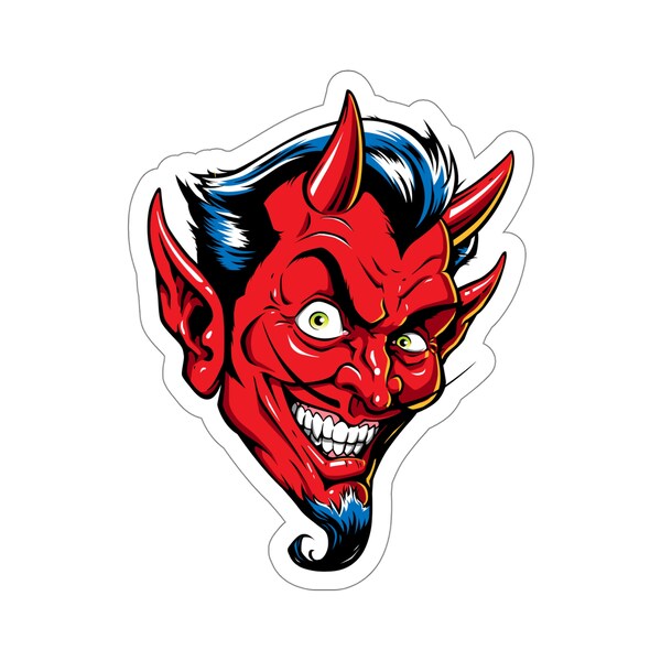 Devil Head - Etsy