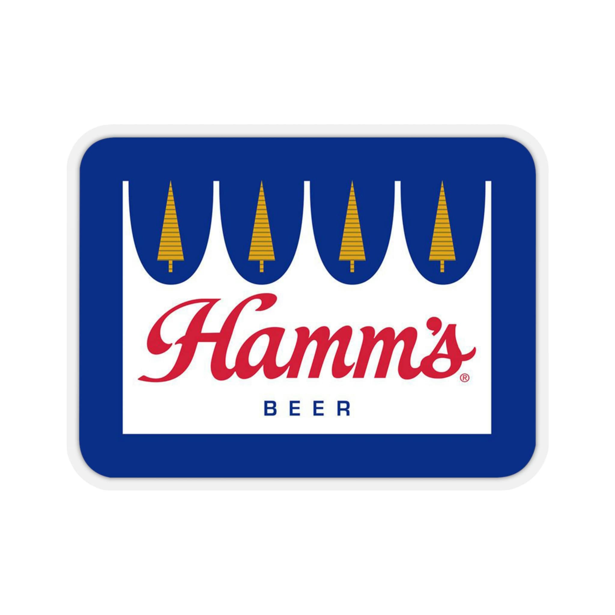 Hamm's King of Beers Logo Kiss-cut Stickers - Etsy