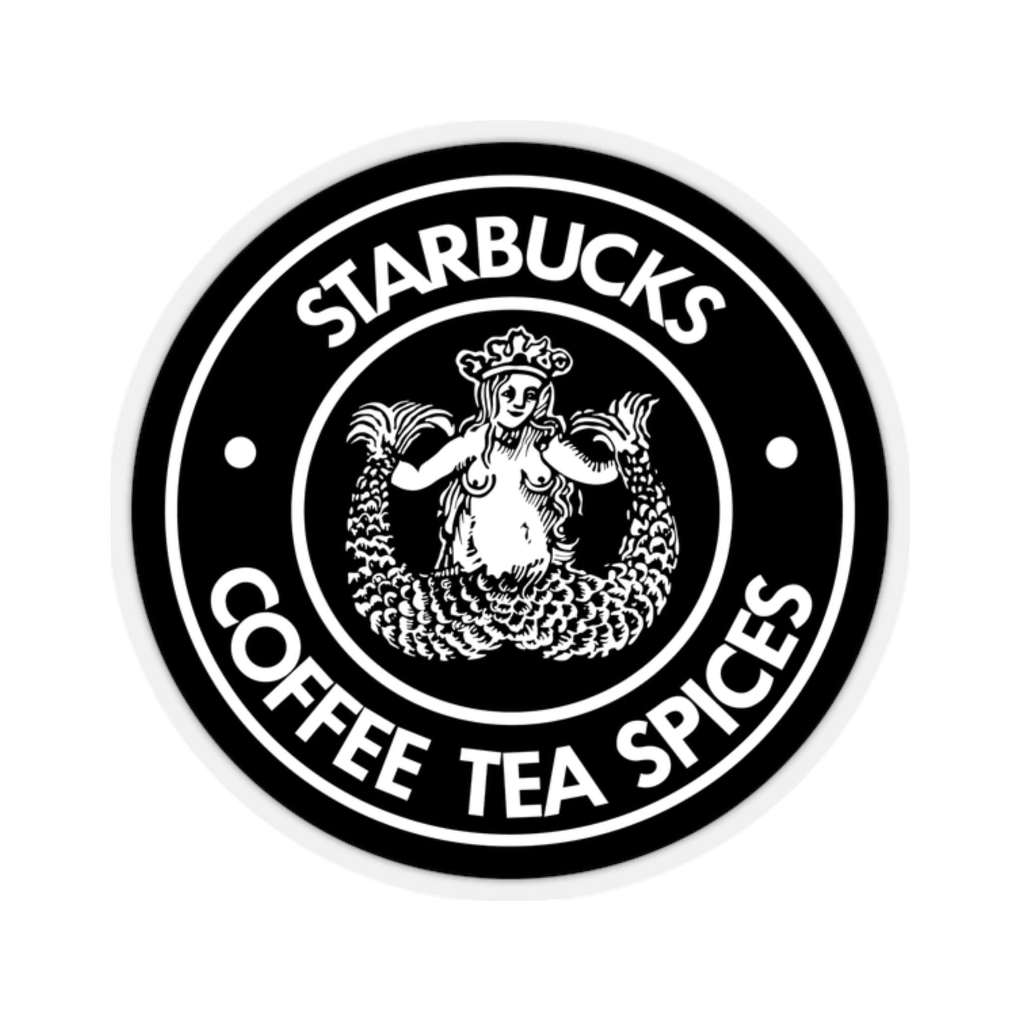 Starbucks 1971 Vintage Original Logo Kiss-cut Stickers - Etsy