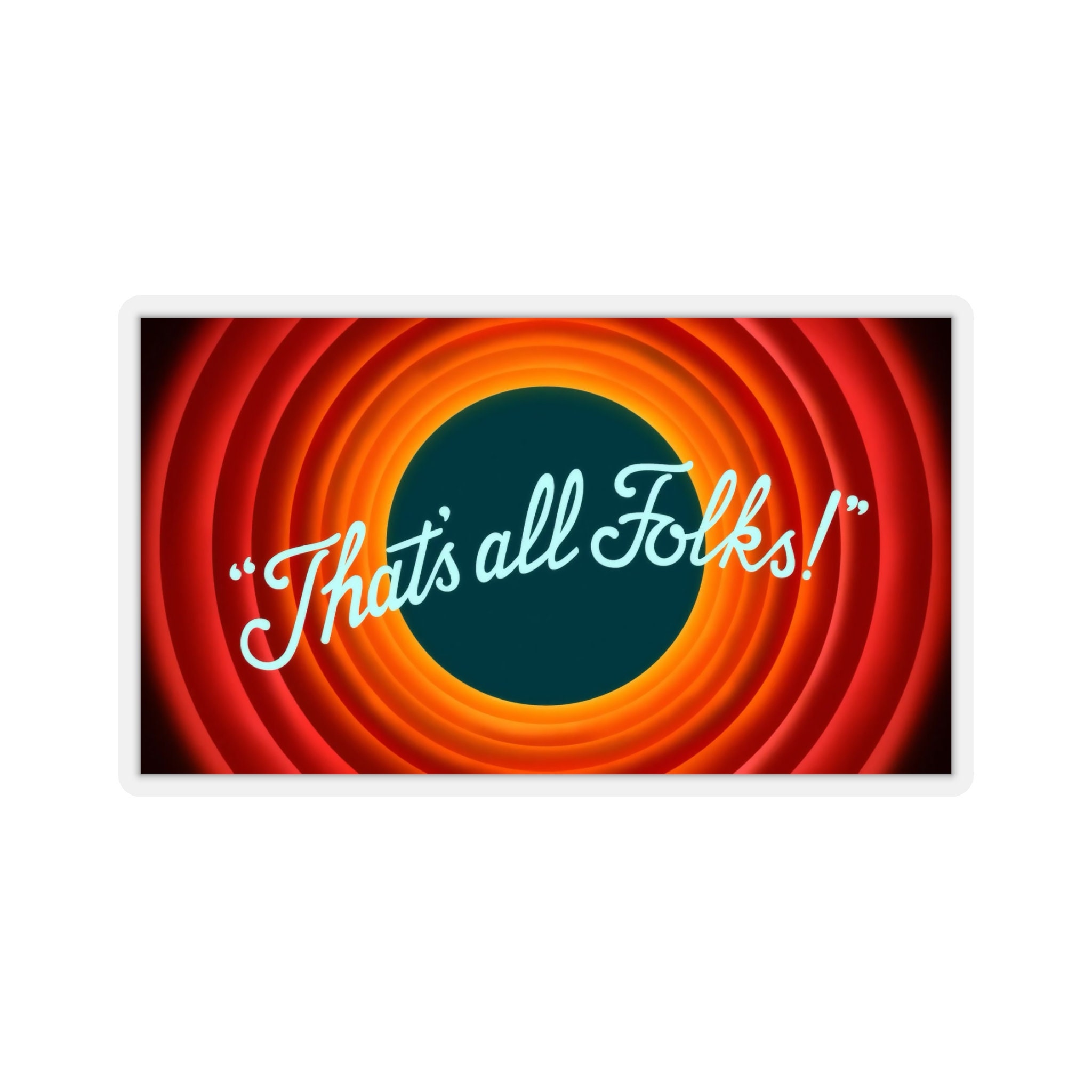 Thats All Folks Font