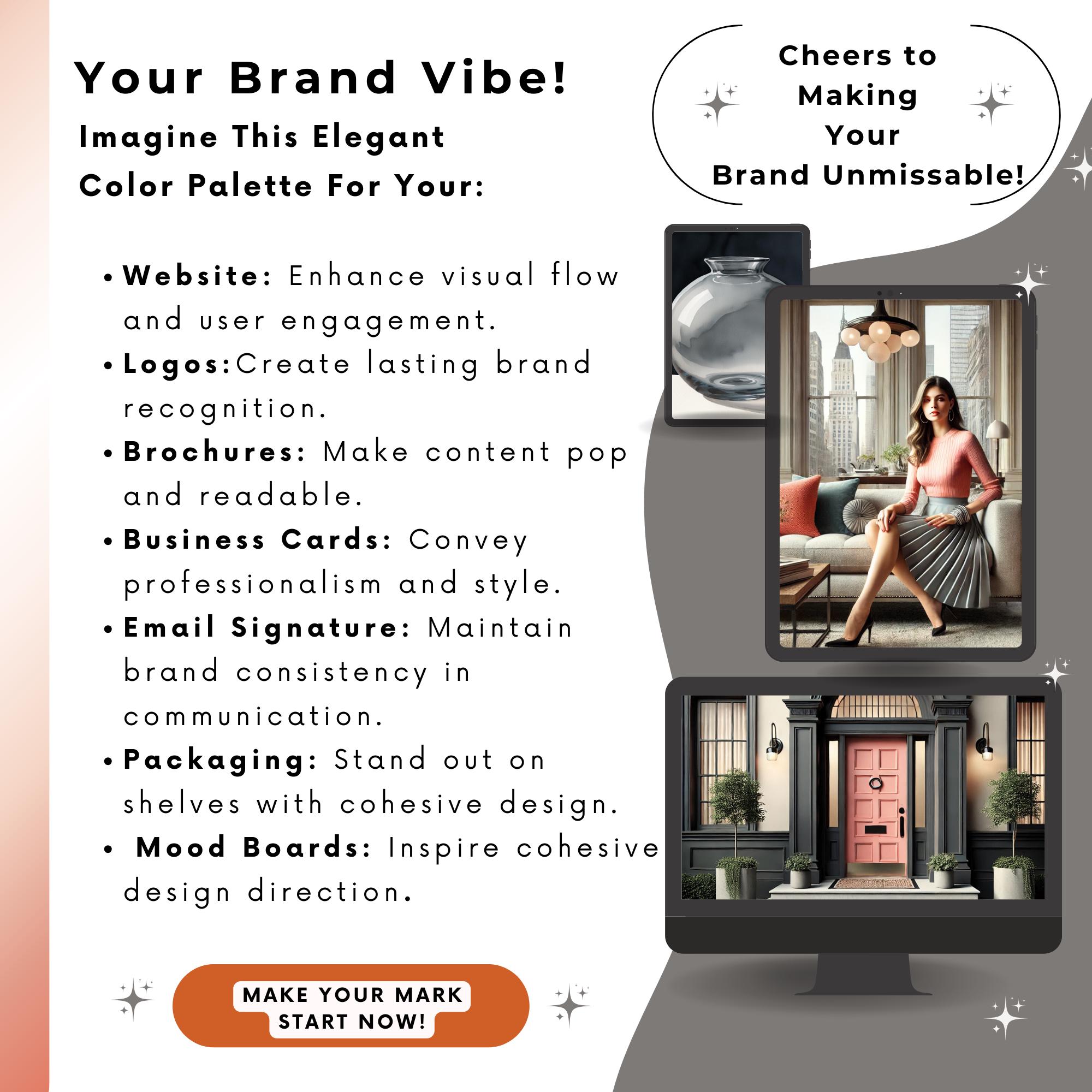 Modern Color Palette, Your Tool for Graceful Business Branding ...