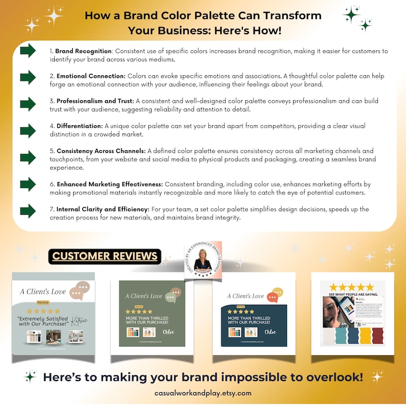 Vibrant Color Palette, Your Tool for Elegant Business Branding | Easily ...