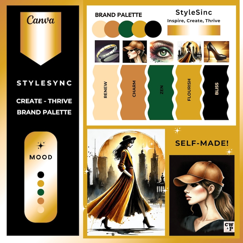 Vibrant Color Palette, Your Tool for Elegant Business Branding | Easily ...