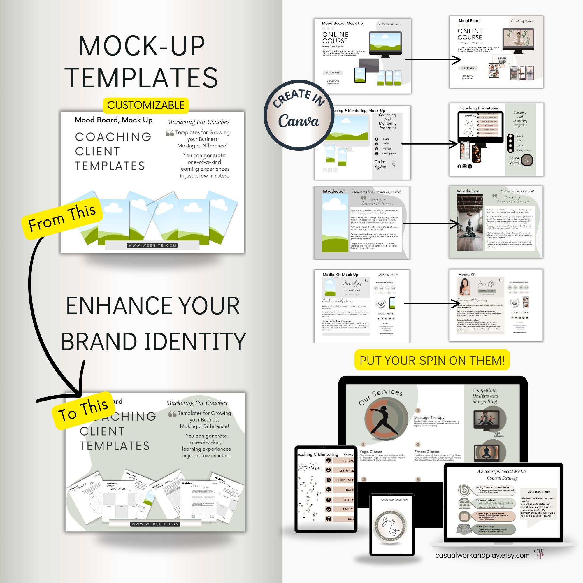 Comprehensive Starter Kit for Coaches and Entrepreneurs - Etsy