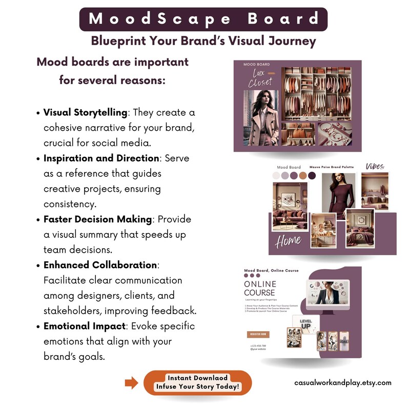 Luxury Colour Palette for Small Business Branding | Customizable in ...