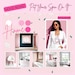 Vibrant Pink Brand Color Palette, Typography, Brand Kit, Small Business ...