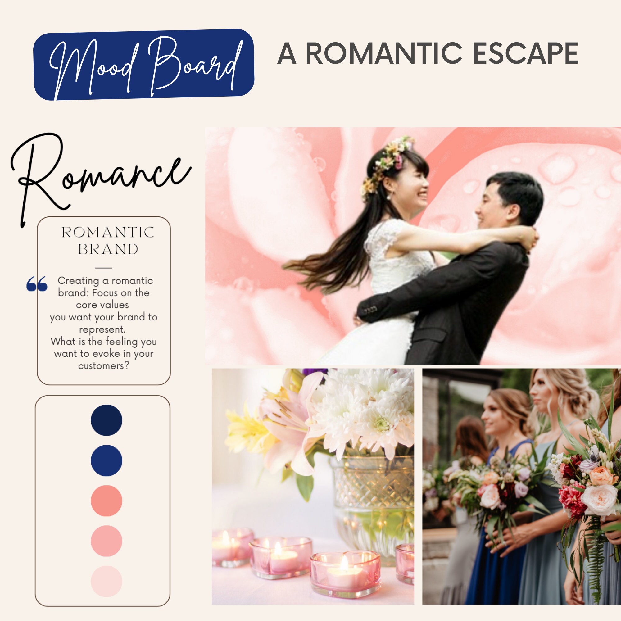 Modern Contessa Brand Palette: Small Business Brand Kit (digital ...