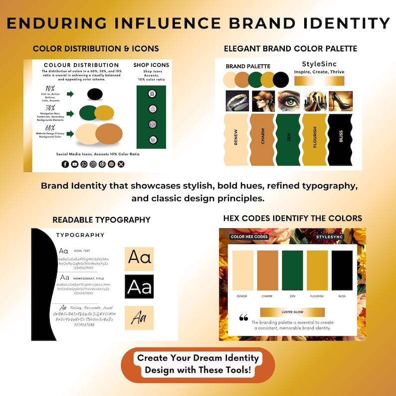 Vibrant Color Palette, Your Tool for Elegant Business Branding | Easily ...