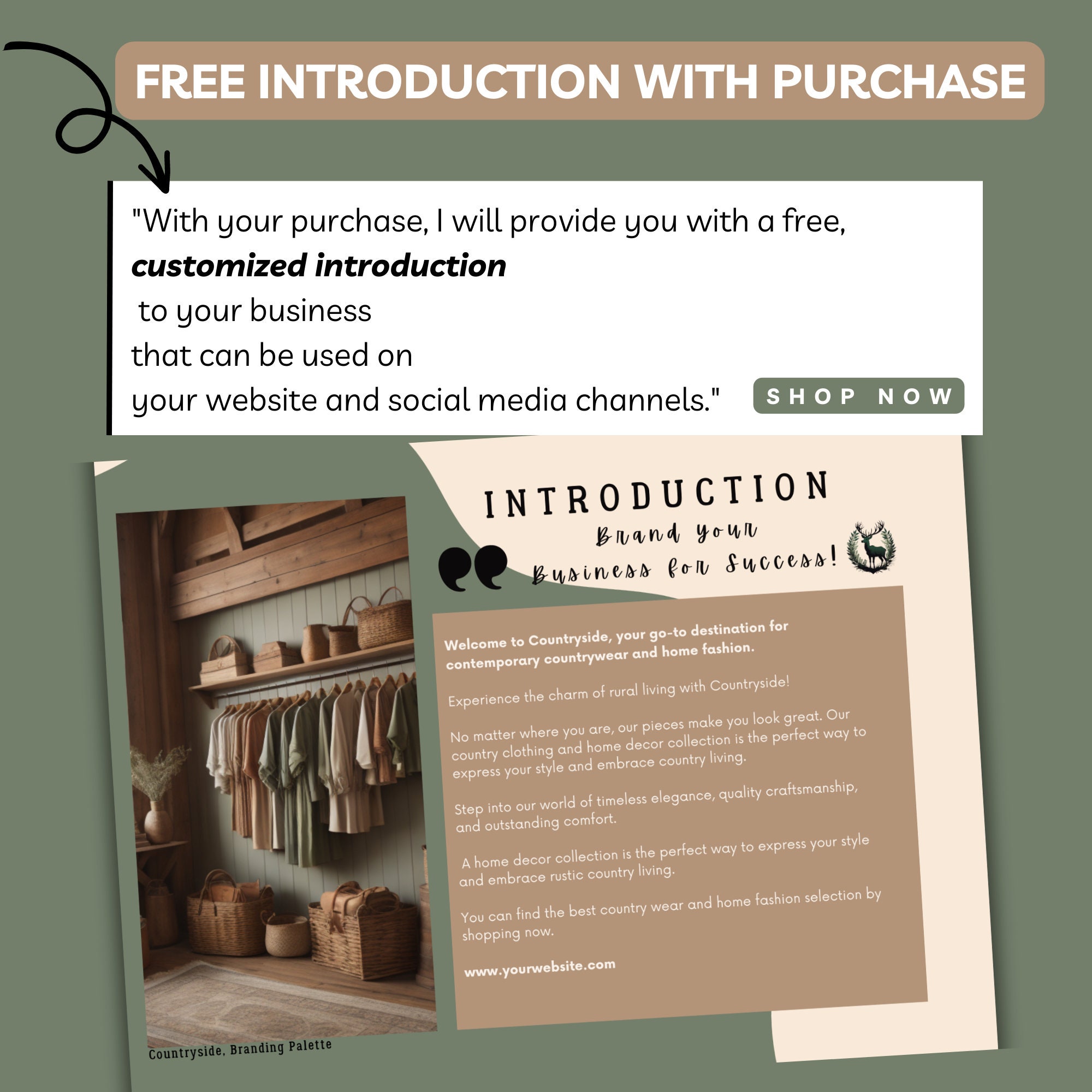 Timeless Countryside Branding Palette - Captivating, Eye-catching ...