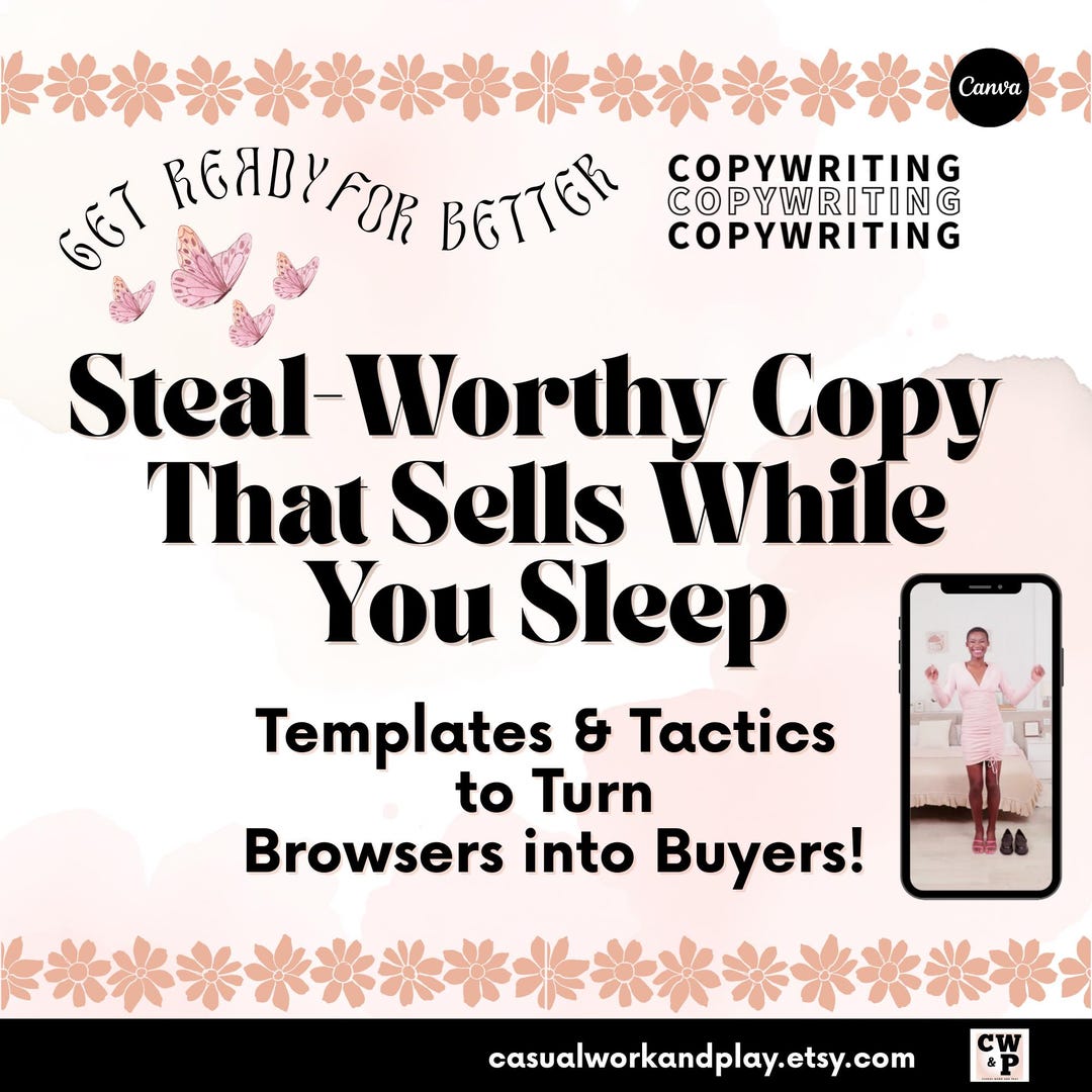 Copywriting Templates for Coaches, Bloggers, Content Creators, Etsy ...