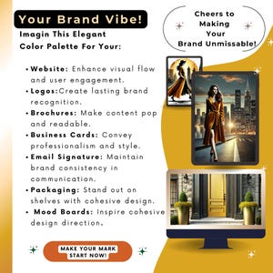 Vibrant Color Palette, Your Tool for Elegant Business Branding | Easily ...