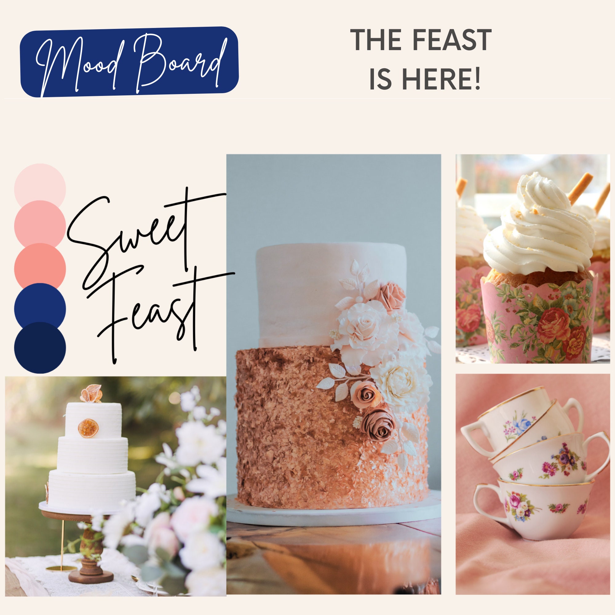 Modern Contessa Brand Palette: Small Business Brand Kit (digital ...