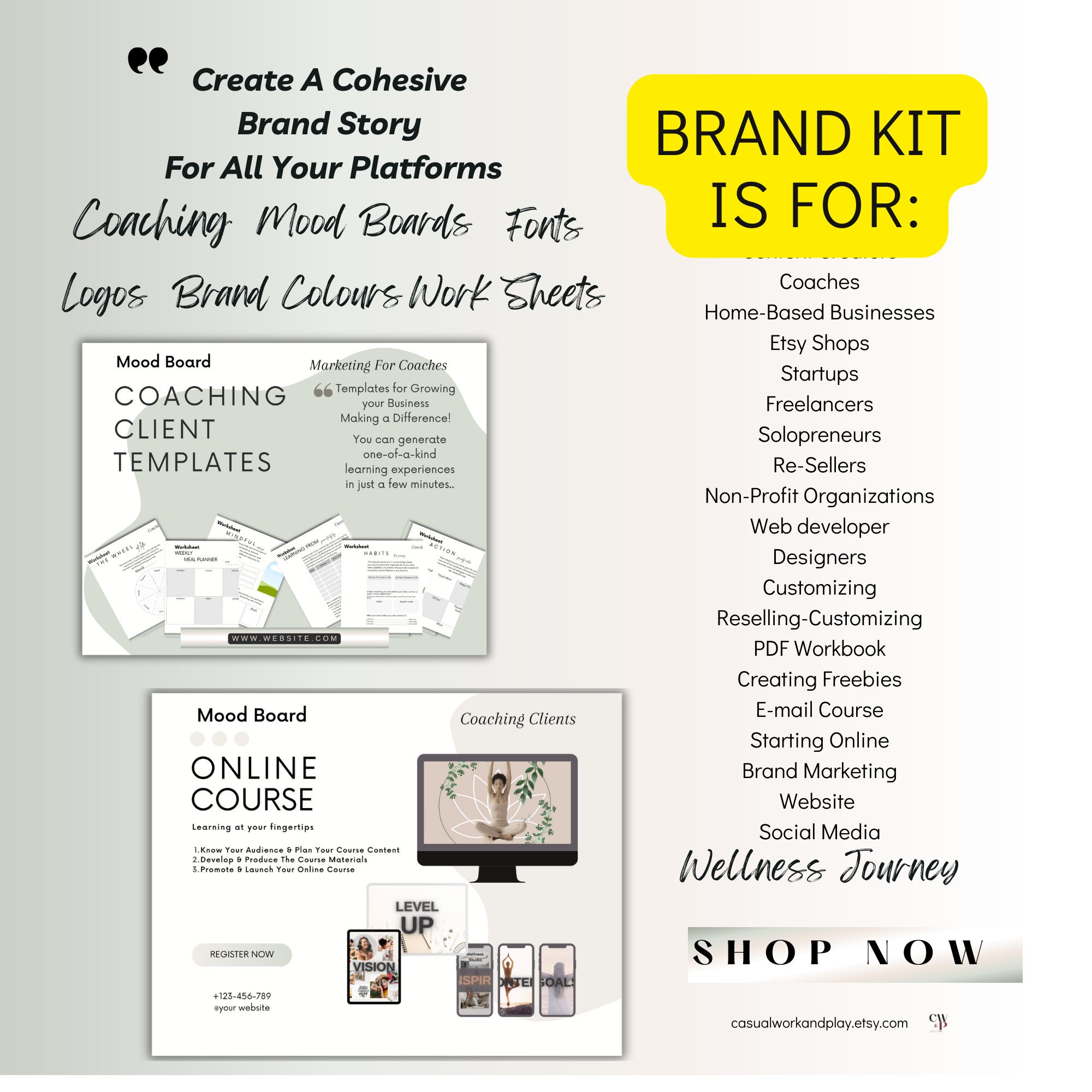 Comprehensive Starter Kit for Coaches and Entrepreneurs - Etsy