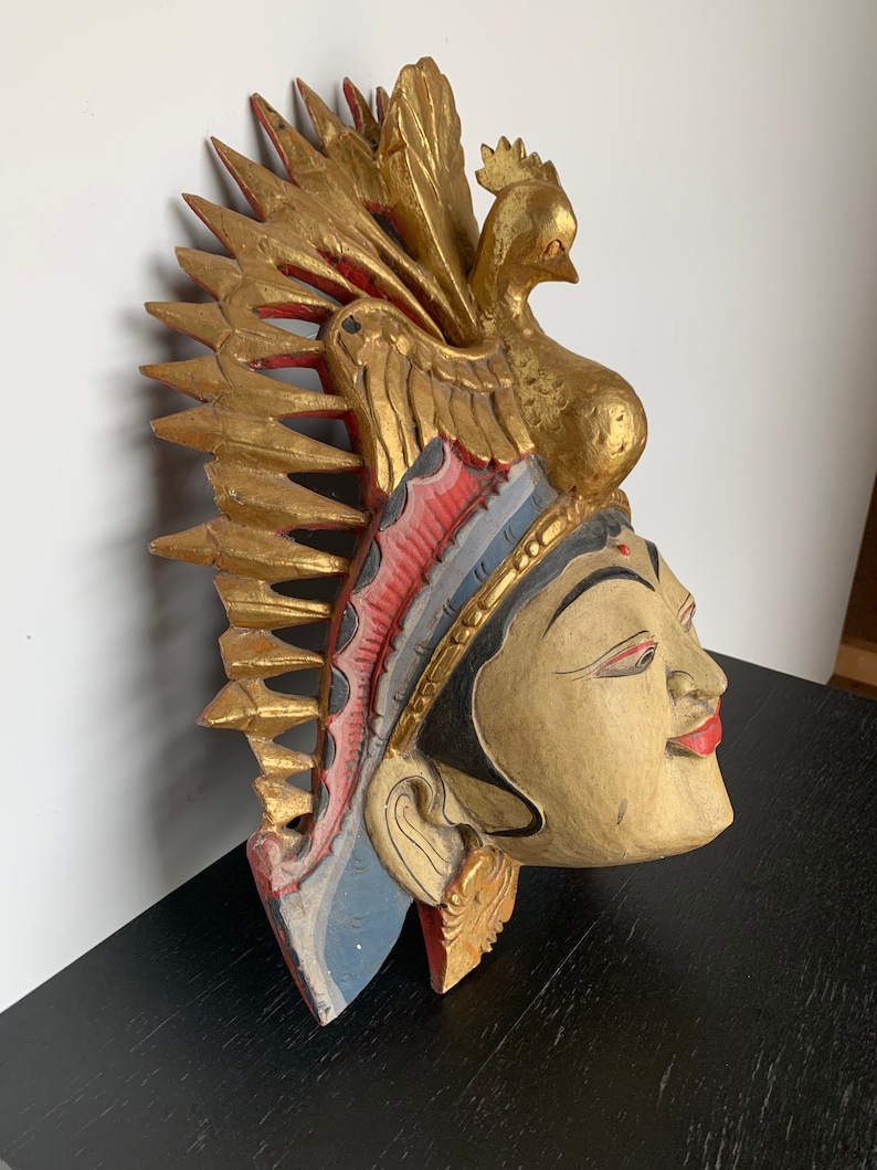Burmese Antique Mask - Etsy