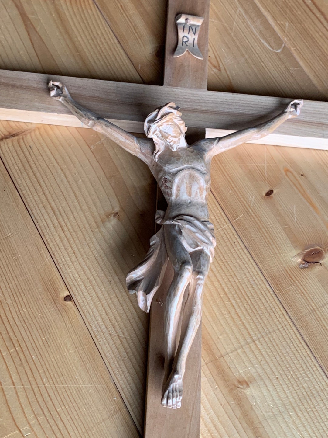 Jesus Cross Made of Lime Tree Hand-carved 19th Century - Etsy