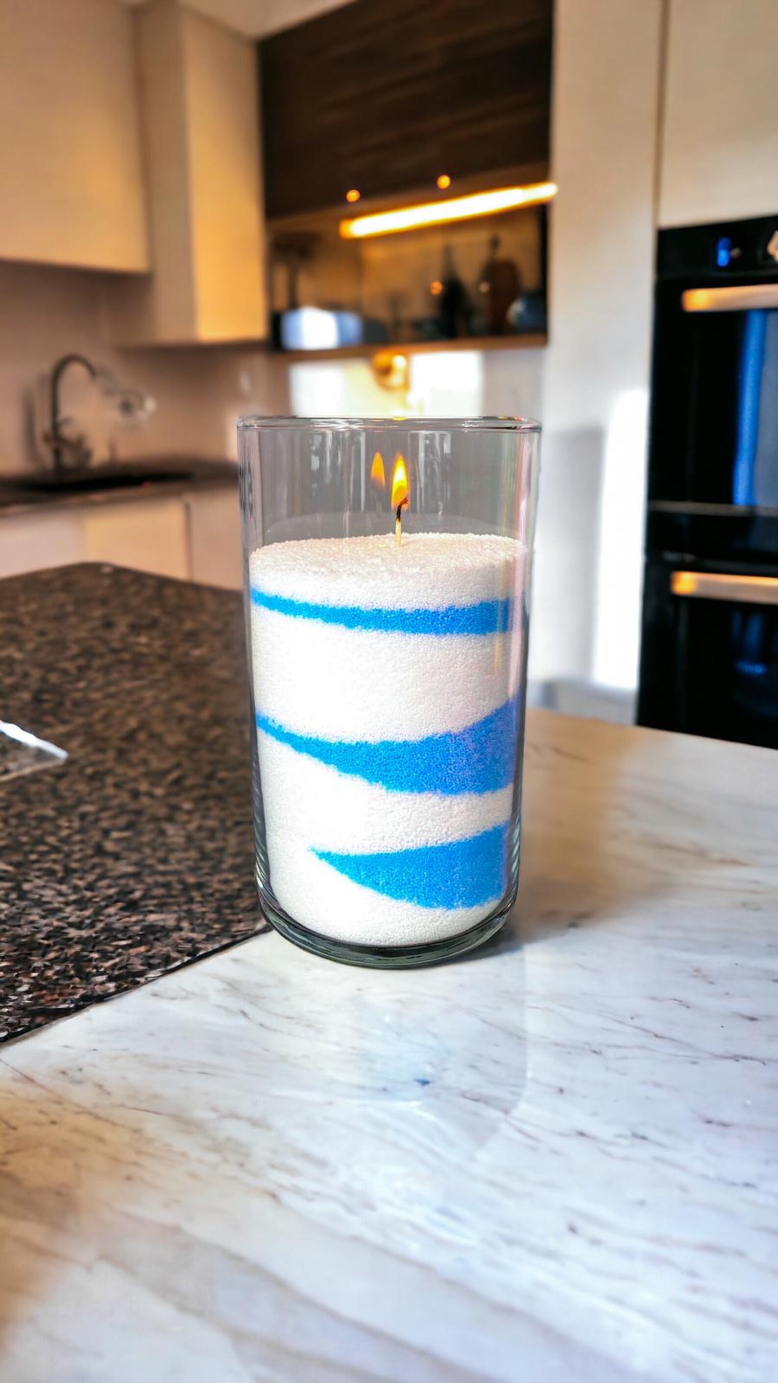 500g Colorful Sand Wax + Fragrance + Wicks, Pearled Candle, Wedding ...