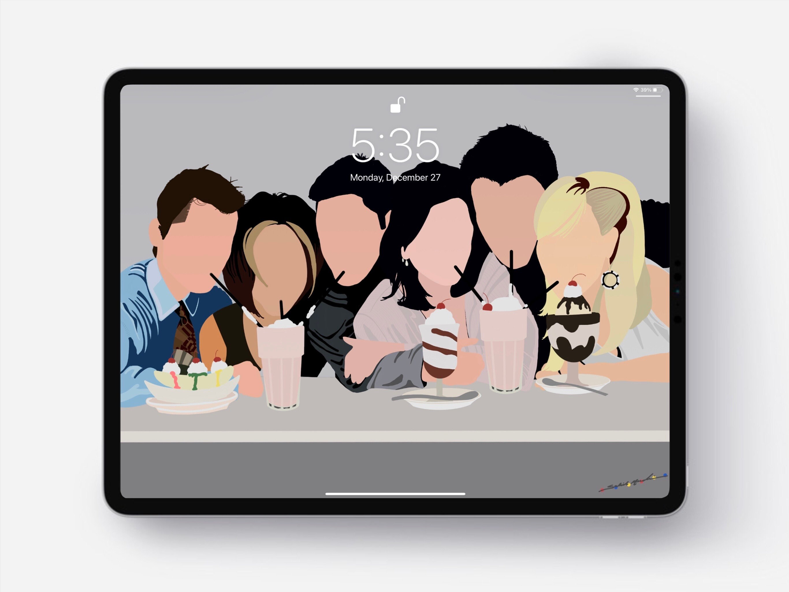 FRIENDS Desktop & Laptop Wallpaper 2732p X 2048p - Etsy Canada