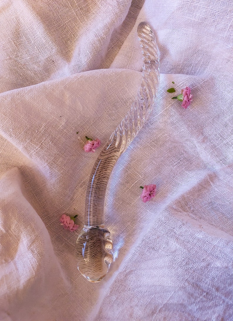 THE CERVIX LOVER Curved Glass Luxury Yoni Wand - Etsy