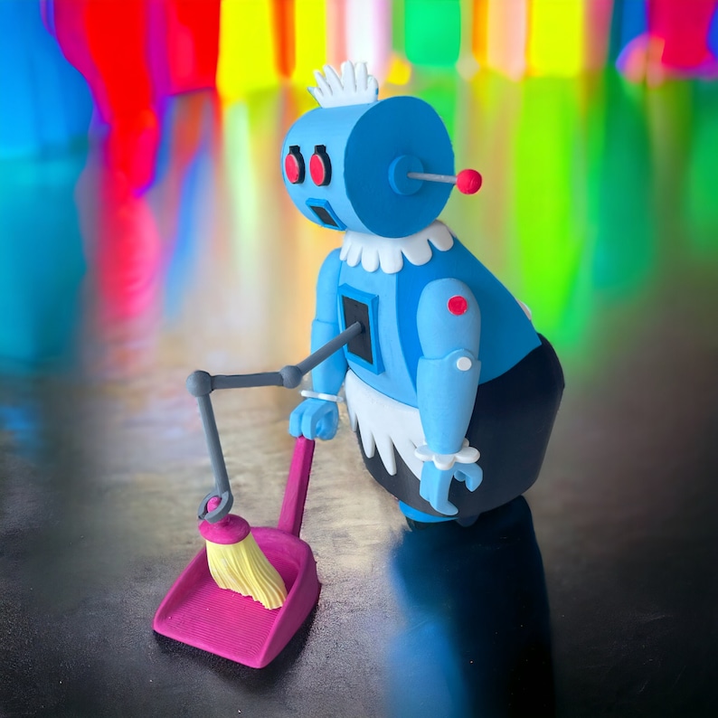 The Jetsons, Rosie Character, Robot, House Cleaner, Cartoon Show - Etsy