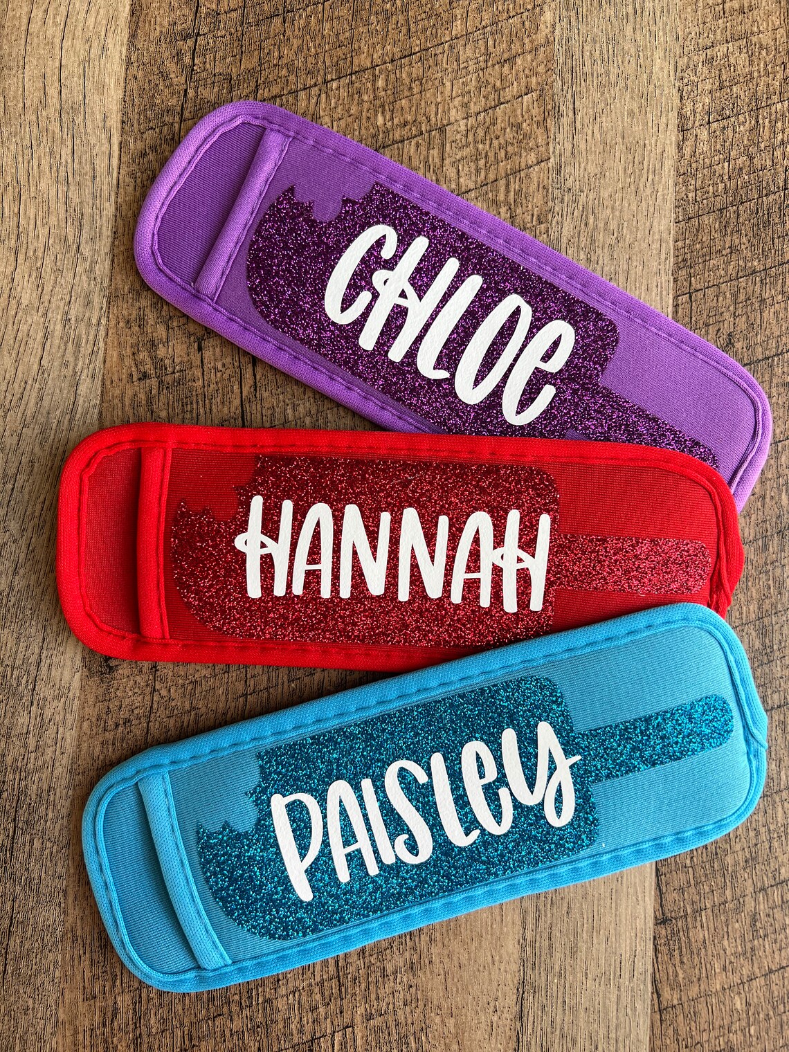 Personalized Popsicle Holder, Glitter Popsicle Holder - Etsy