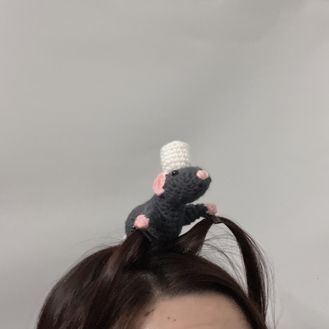 Ratatouille Crochet Hair Band Remy Headband Remy Chef With Minor ...