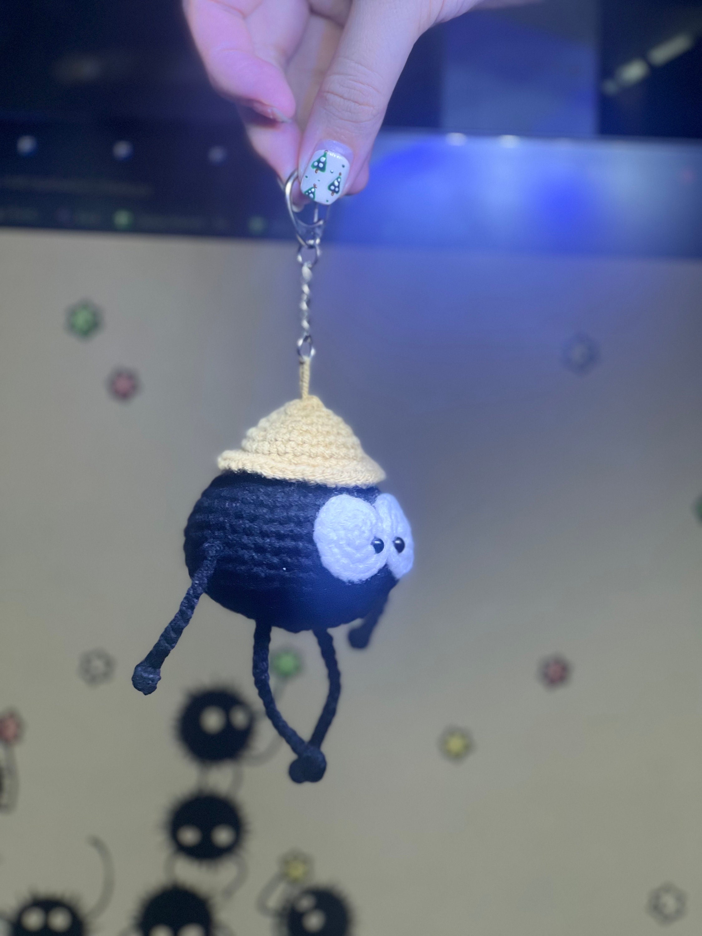 Soot Crochet Plush | Spirited Away Crochet | Anime Crochet Inspired - Etsy