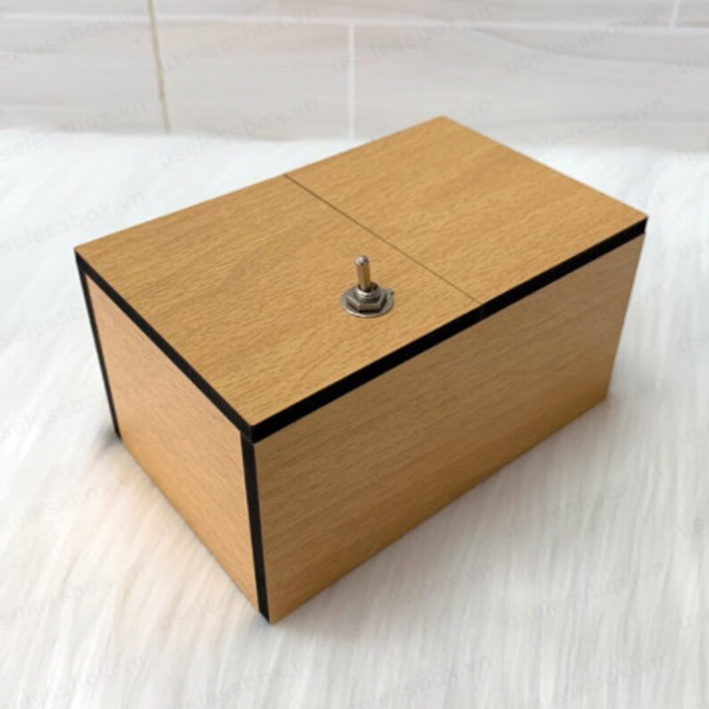 Don't Wake Me Box Don't Touch Me Box Useless Box | Etsy UK