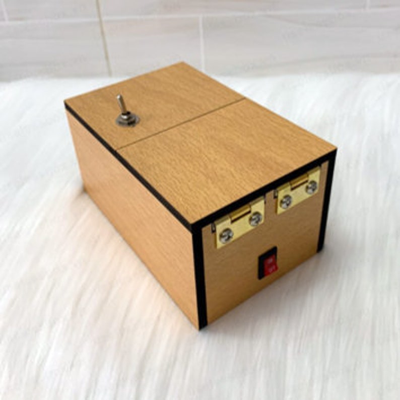 Don't Wake Me Box Don't Touch Me Box Useless Box | Etsy UK