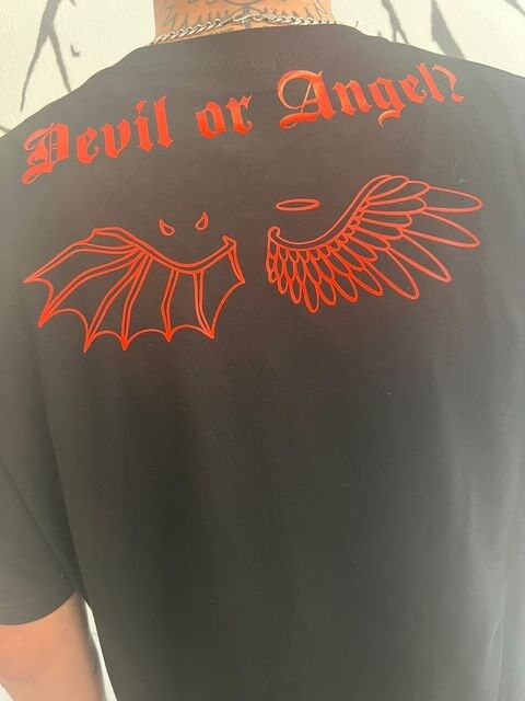 Demon Anime Egirl Shirt Angel Devil | Etsy