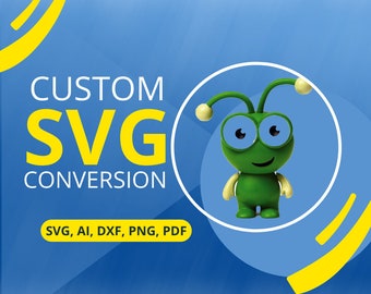 Custom Svg File, Vector Tracing, Svg for Cricut, Personalized Vector ...