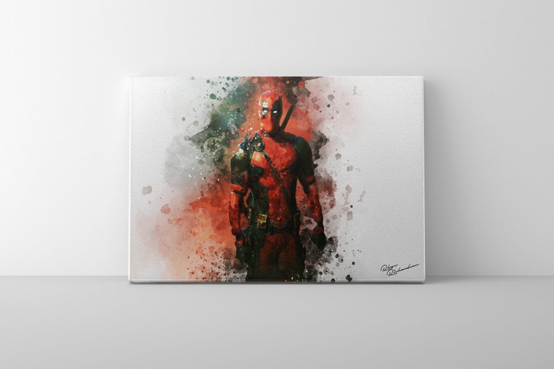 Deadpool Poster, Digital Download, Printable, Wall Décor - Etsy