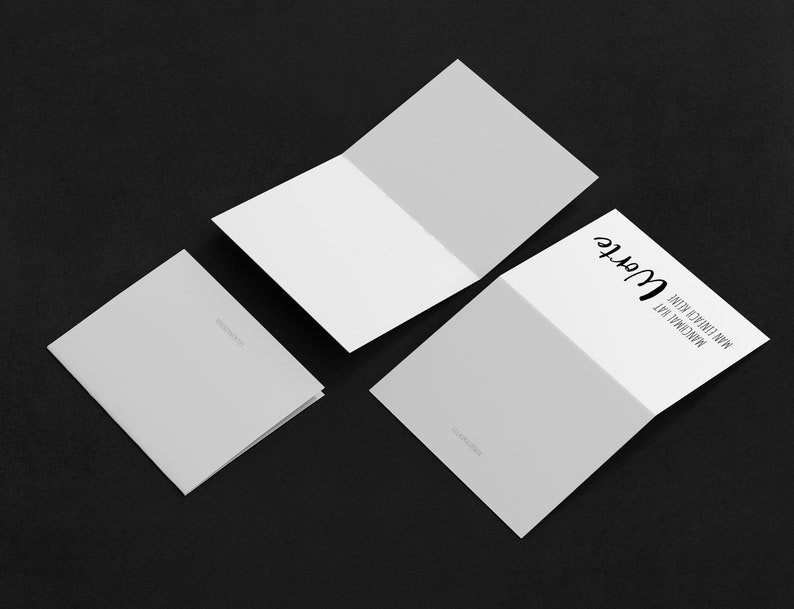 Trauerkarte mit Spruch Manchmal hat man einfach keine Worte - Etsy.de