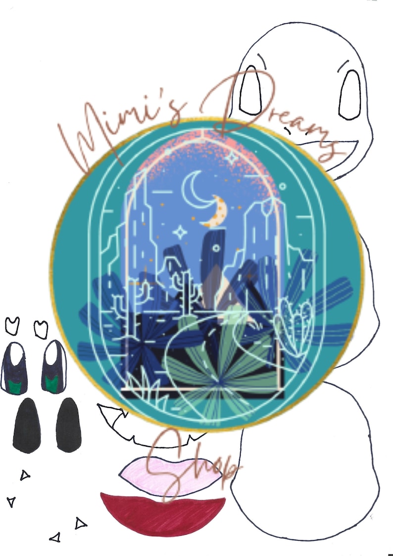 DIY Charizard Ornament Digital Template - Etsy