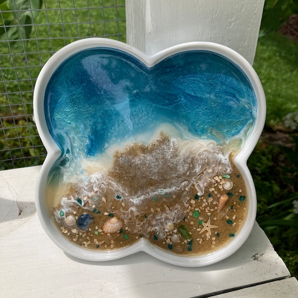 Sea Shell Resin Art - Etsy
