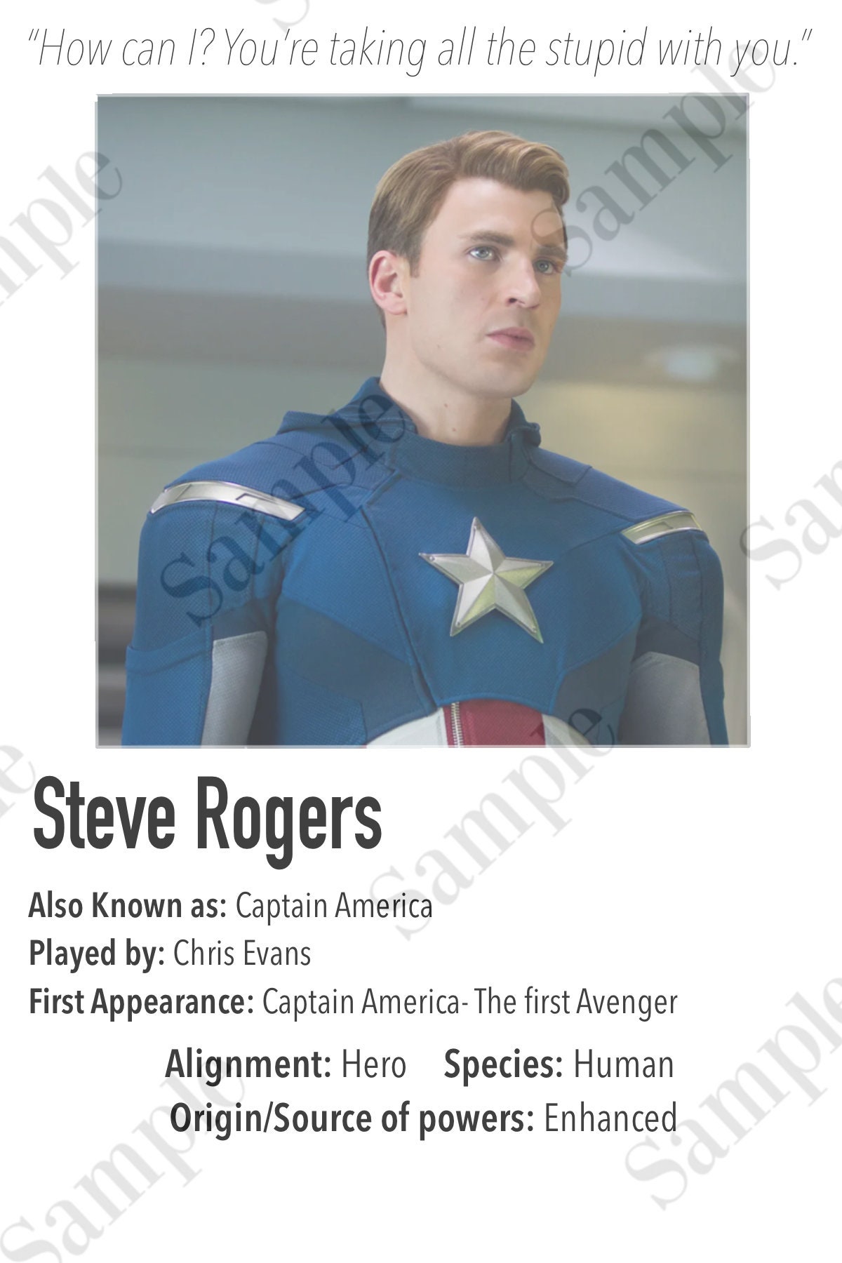 4x6 Printable OG 6 Marvel Character Polaroids - Etsy