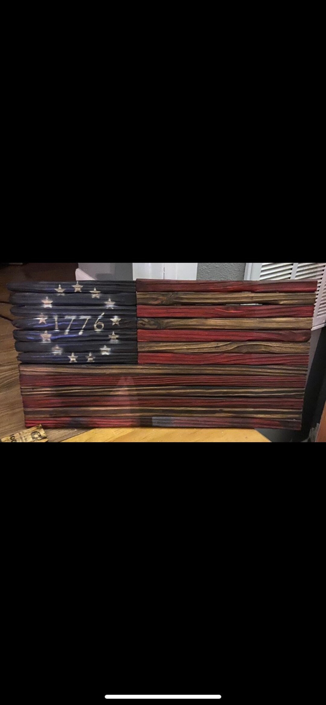 Wooden Bicentennial Wall Art - Etsy