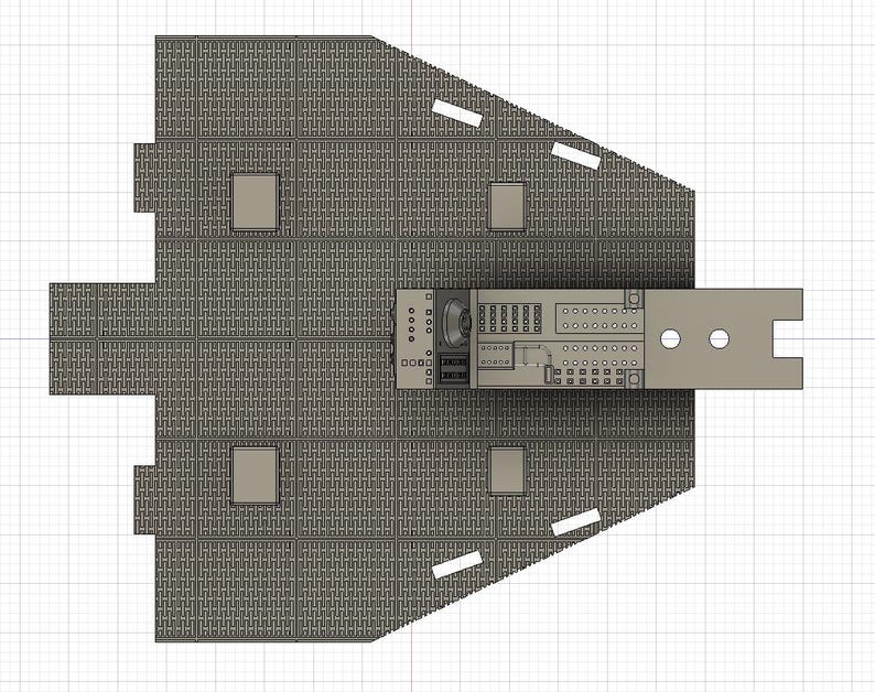 Cockpit Base Plate - Millennium Falcon (modified Part - STL File) - Etsy