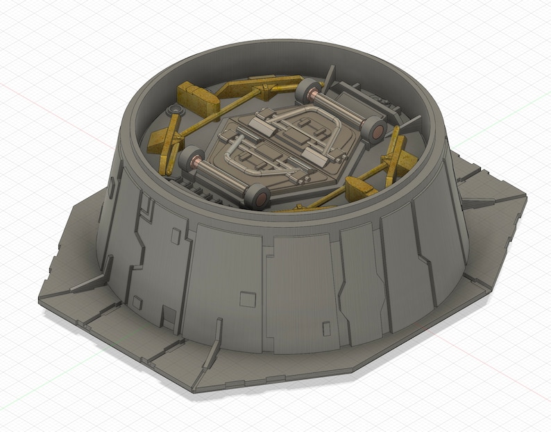Modified Side Loading Dock for the Millennium Falcon by Deagostini ...