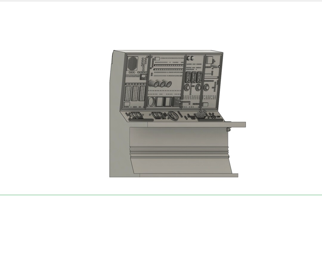 STL File Navigation Console for the Millennium Falcon by Deagostini - Etsy