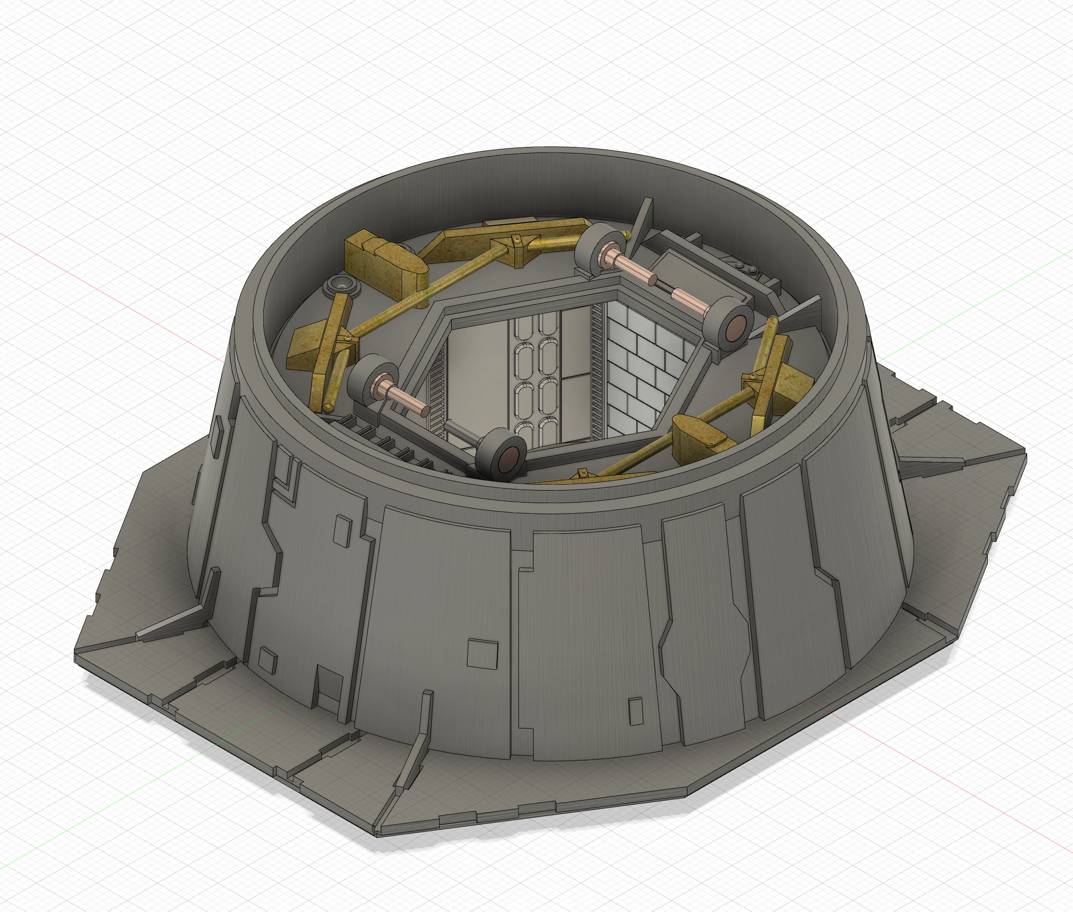 Modified Side Loading Dock for the Millennium Falcon by Deagostini ...