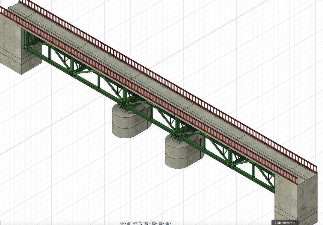 STL File for a Railway Bridge in H0 Scale version 1 - Etsy