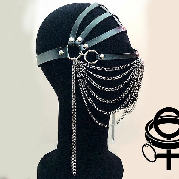 Head Harness Gag - Etsy