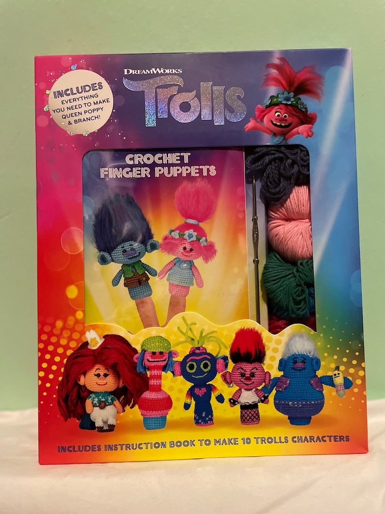 Trolls Crochet Kit - Etsy