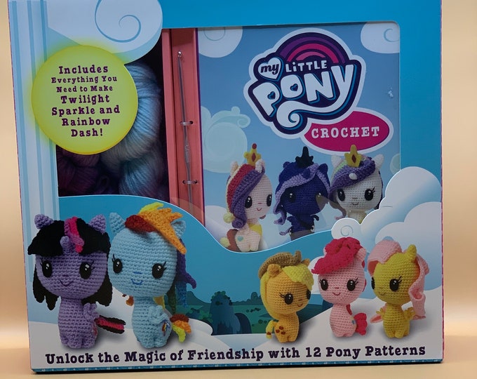 My Little Pony Crochet Kit - Etsy