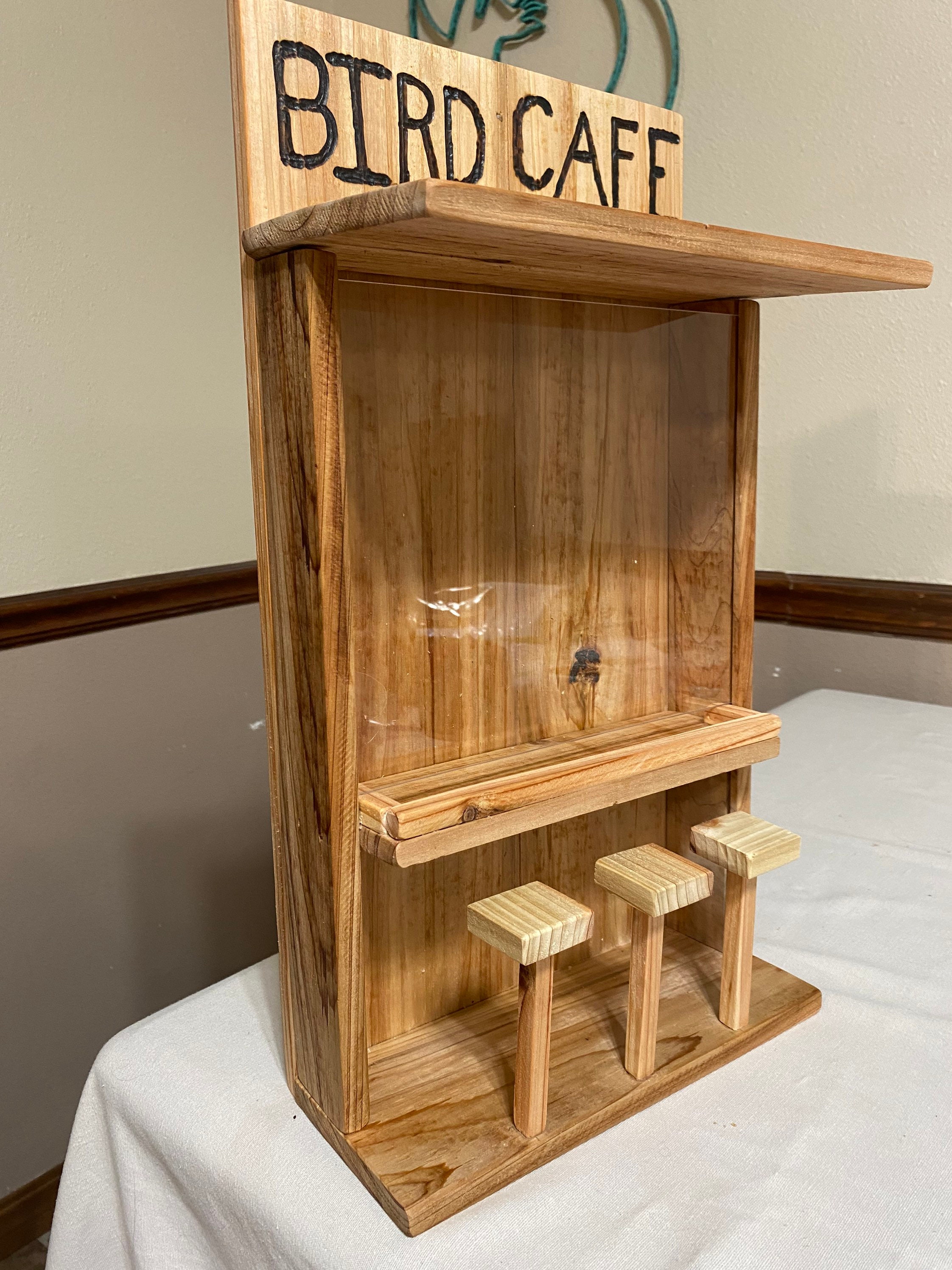 Bird Cafe Feeder - Etsy