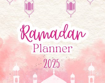 Arabic Ramadan Planner 2025 - Etsy