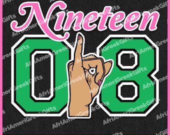 Womens AKA Hand Sign Words Includes Eps, Svg & Png. AKA Digital ...